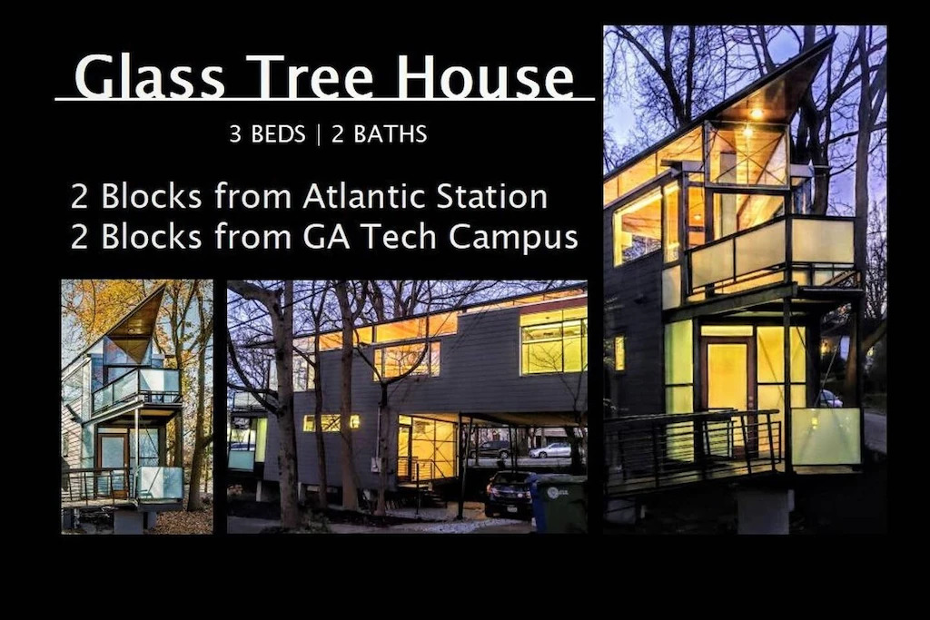 Urban Glass Tree House! in Atlanta, Georgia, United States
