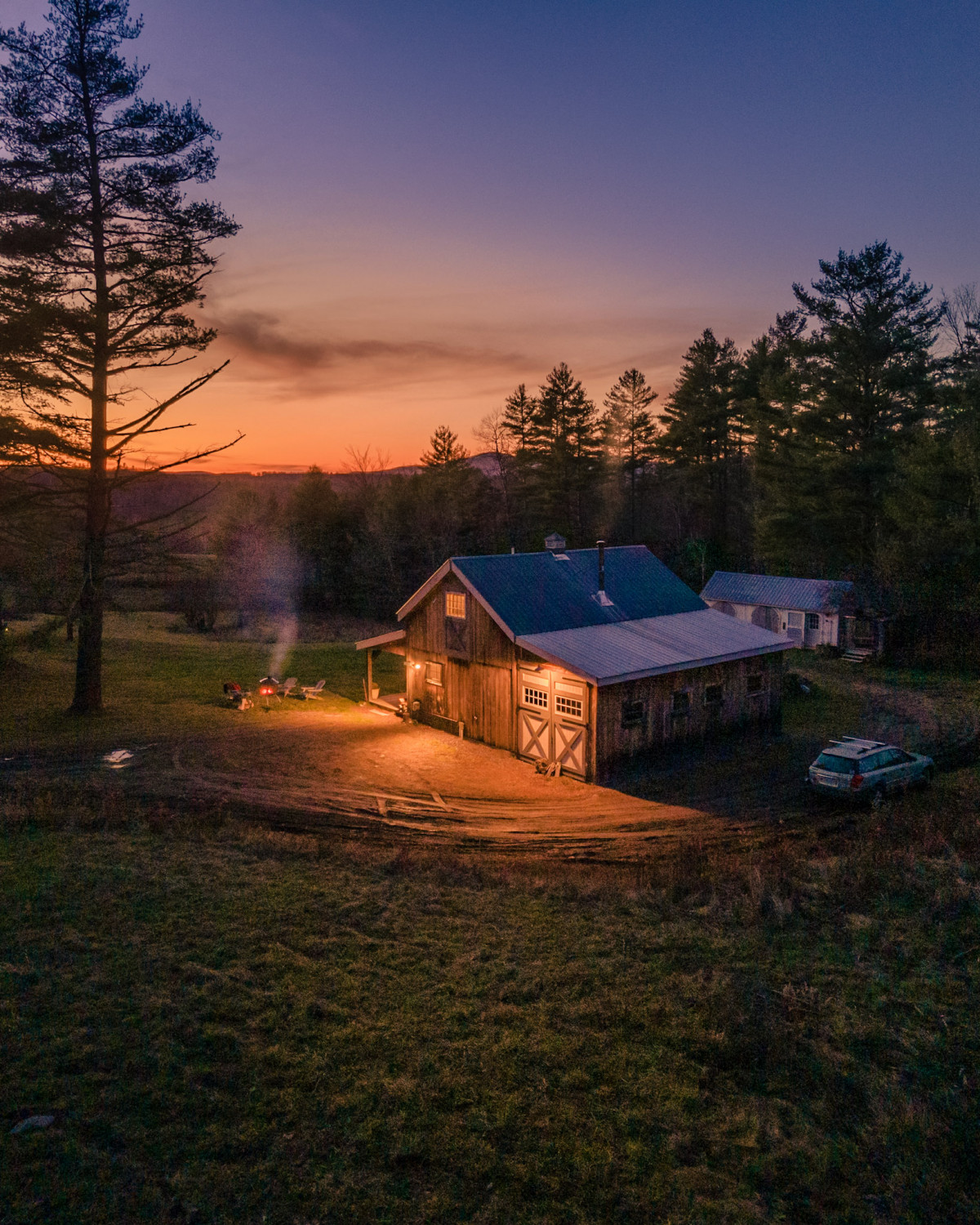 Bent Apple Farm House in South Londonderry, Vermont , United States