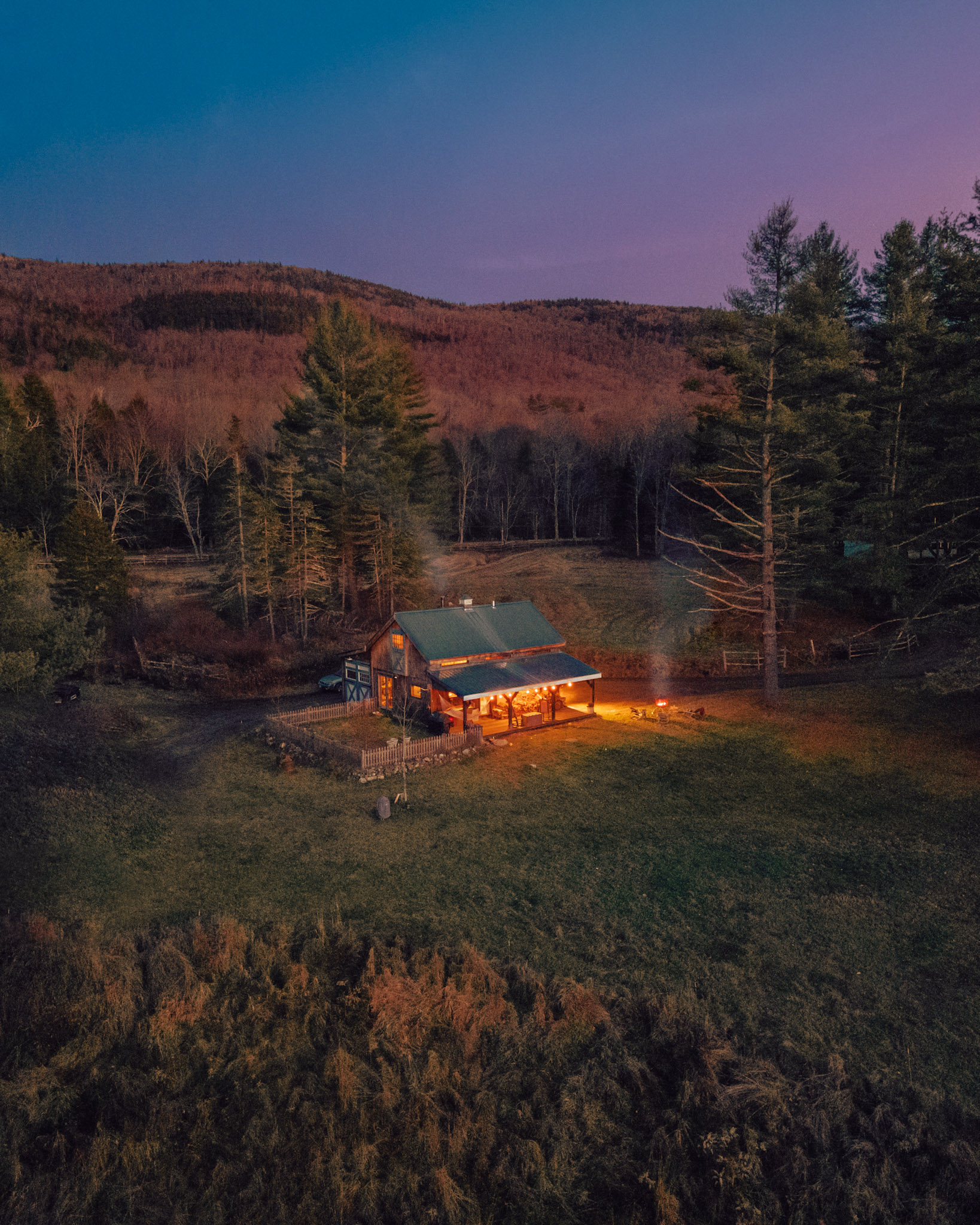 Bent Apple Farm House in South Londonderry, Vermont , United States