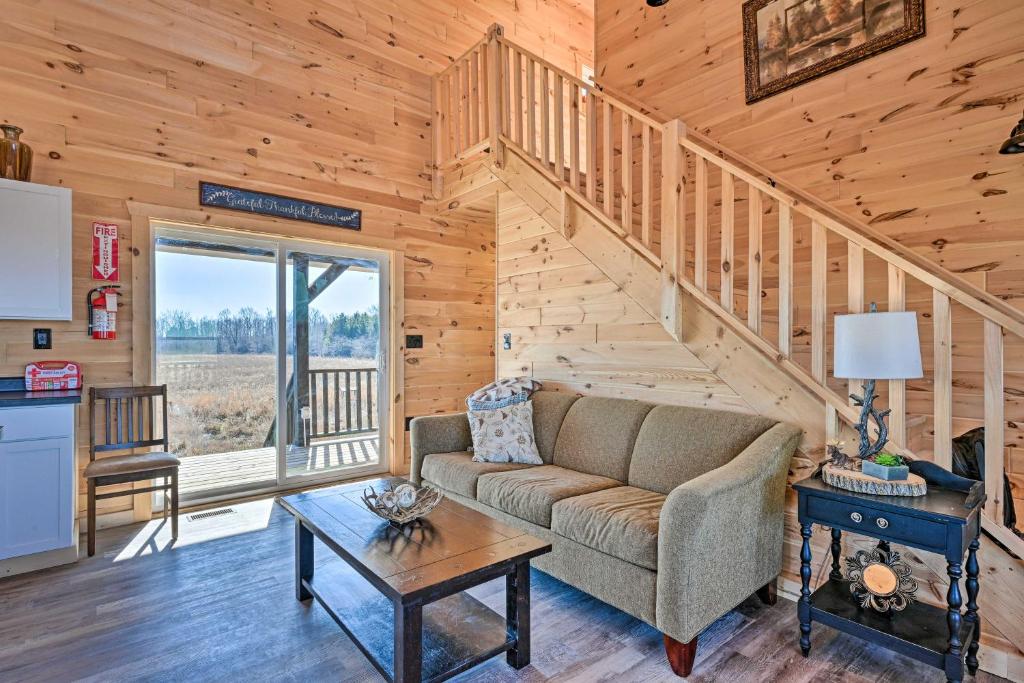 Applegate Cabin with Deck about 2 Mi to Lake Huron in Applegate ...