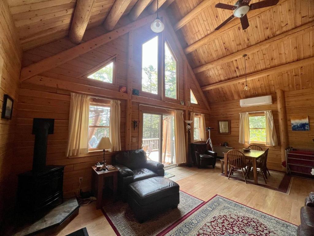 Beddington Lake Log Cabin in Beddington, Maine, United States