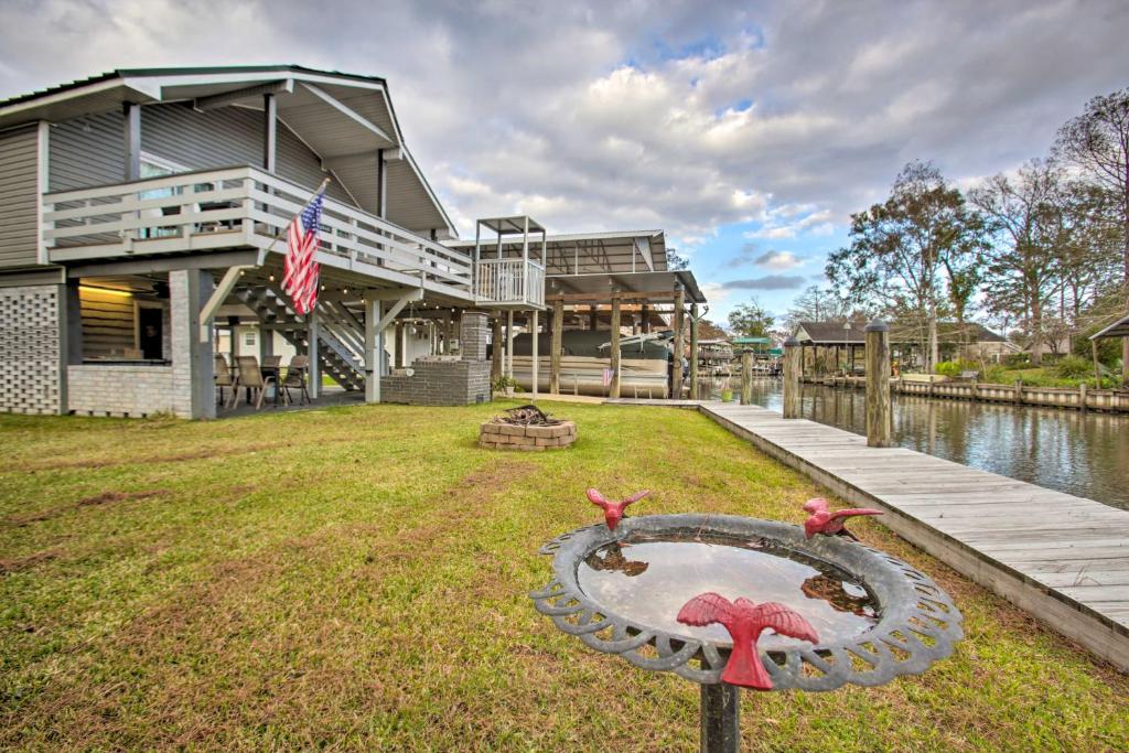 Springfield Riverfront Cabin with Boat Dock! in Springfield, Louisiana ...